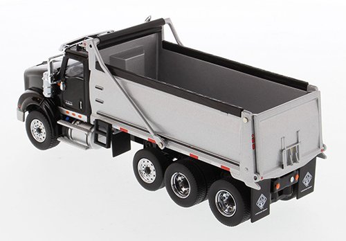 MODELO ESCALA 1/50 VOLQUETA International HX620 Dump Truck in Black ...
