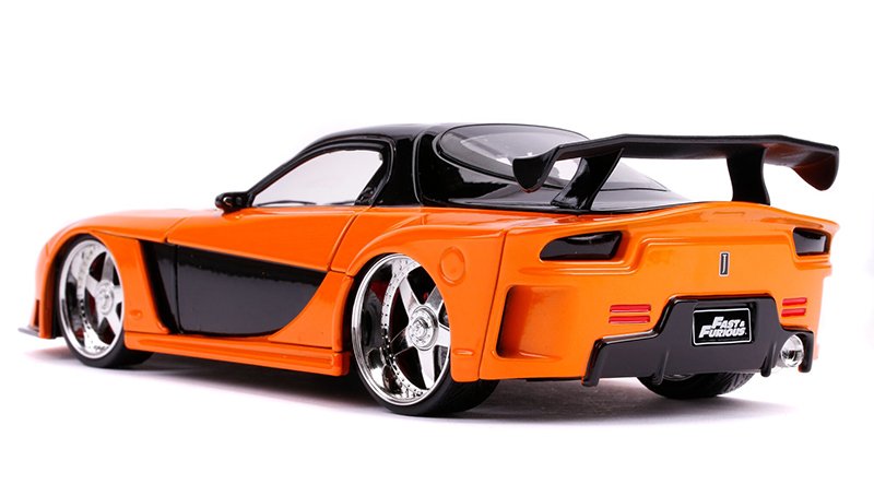 MODELO Jada 1:24 1995 Mazda RX-7 Widebody With Han Figure Tokyo Drift- The Fast & Furious – HAN ...