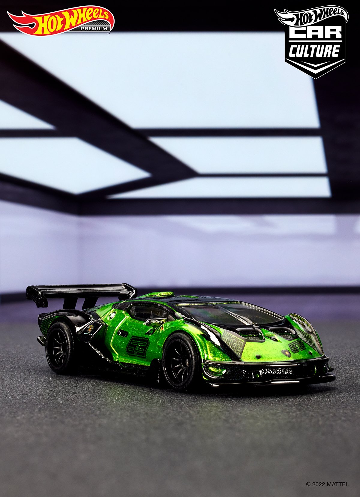 MODELO ESCALA 1:64 Car Culture 2022 M Case Exotic Envy HOT WHEELS