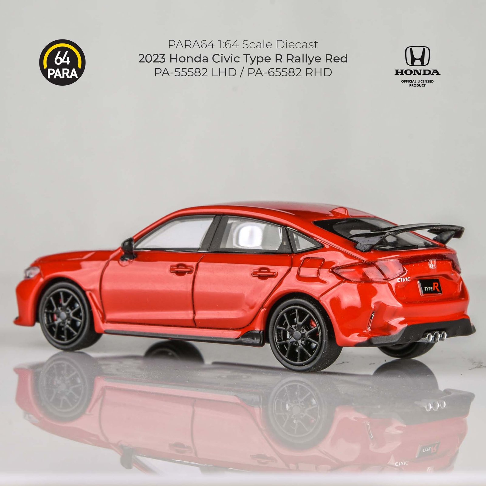 1:64 2023 Honda Civic Type R FL5 – Rallye Red PARA64 JAPAN - Juguetes ...