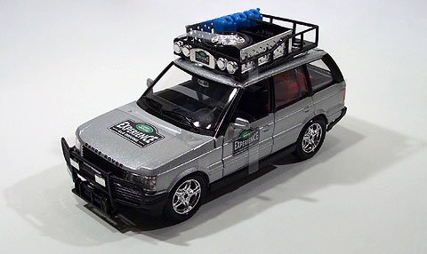 MODELO ESCALA 1:24 Land Rover Range Rover BBURAGO - Juguetes Diecast ...