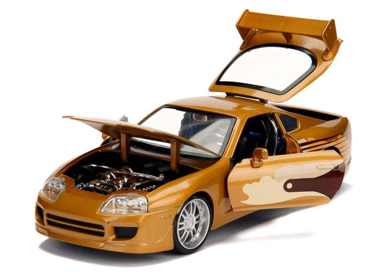 MODELO ESCALA 1/24 Slap Jack's Toyota Supra - 2 Fast 2 Furious (2003 ...