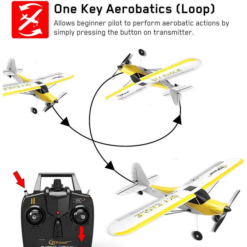 AVIONES DE RADIO CONTROL MUSTANG P51D Y AVIONETA SKYEAGLE MADE IN USA ...